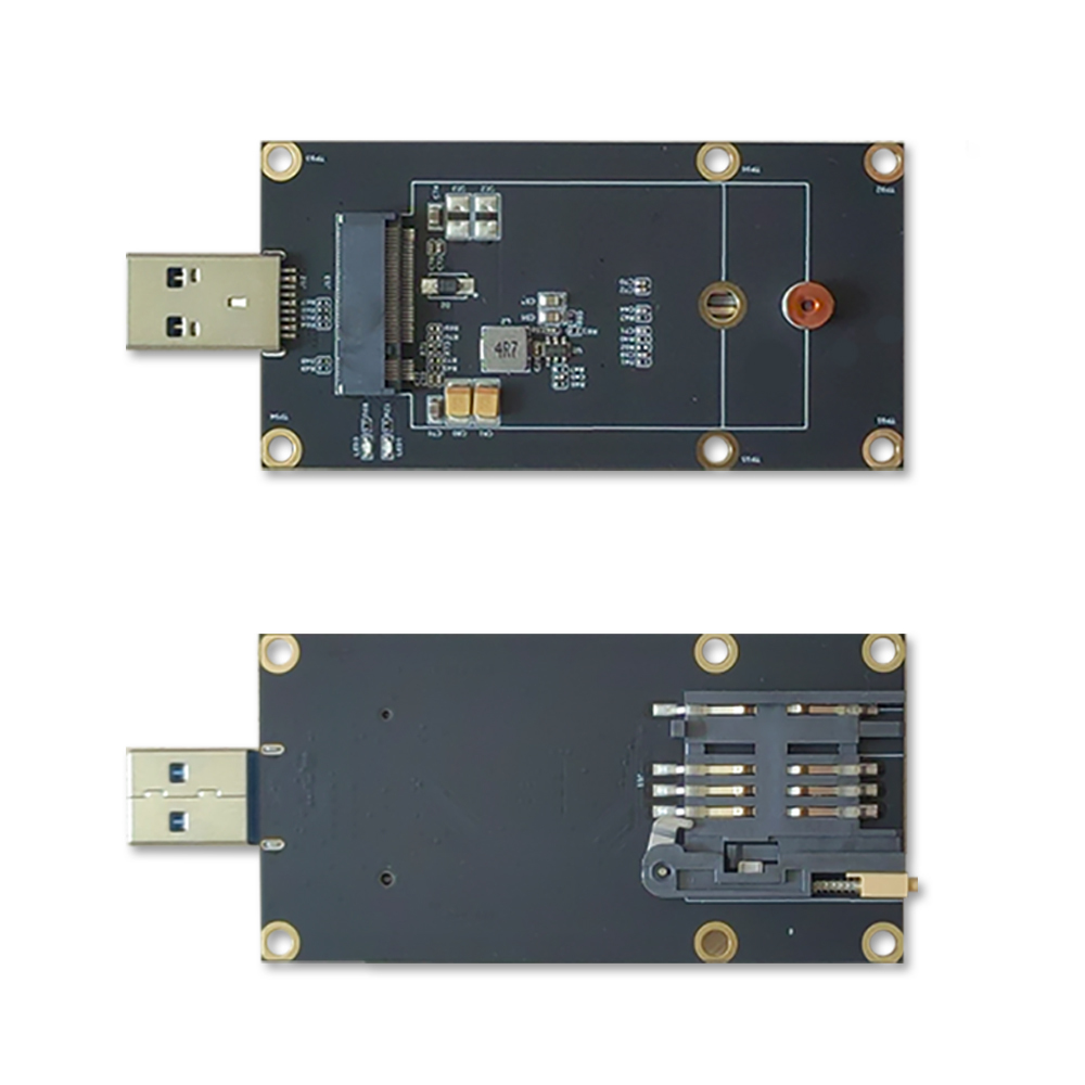 5G M.2 to USB3.0 Adapter with SIM Slot for Quectel, Fibocom Modules
